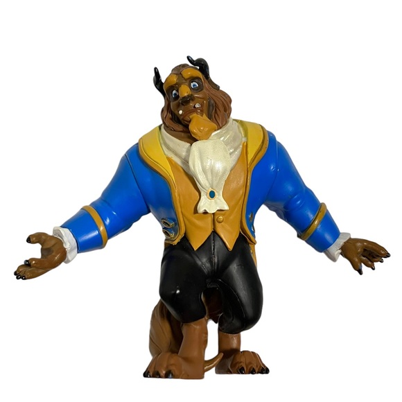 Disney | Toys | Disney Beauty The Beast 4 Beast Pvc Figure Cake Topper ...